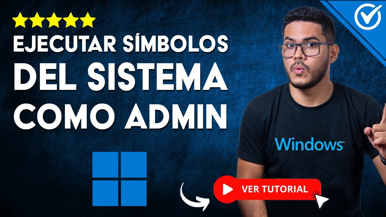 Cómo EJECUTAR SÍMBOLOS del SISTEMA como ADMINISTRADOR en Windows 11/10 ...
