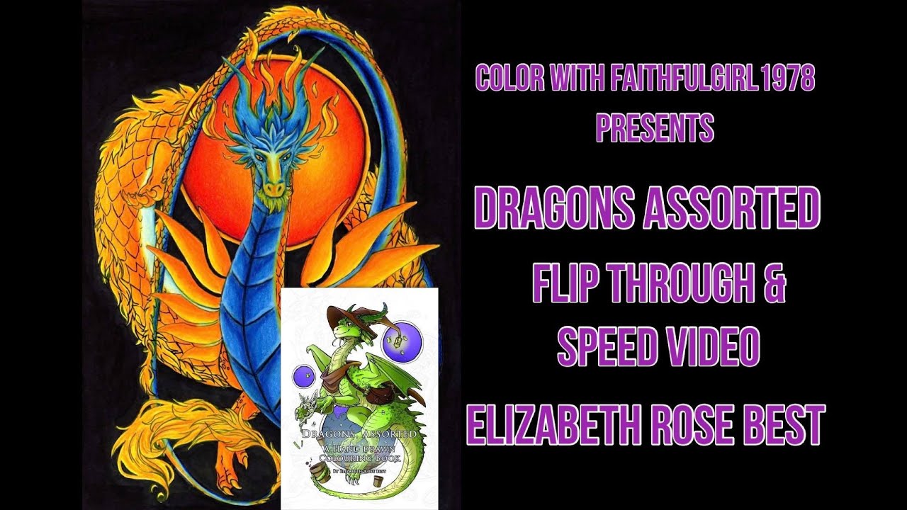 DERWENT COLOURSOFT SPEED VIDEO | FLIP THROUGH DRAGONS ASSORTED ...