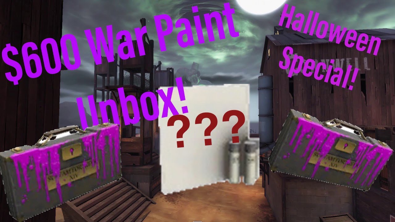 TF2 Unboxing : $600 War Paint Unboxed! - YouTube