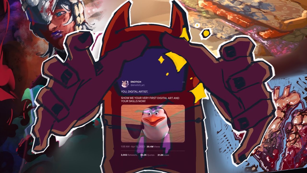 Skipper Meme Controversy (Speedpaint + Rambling) #art #artchallenge # ...