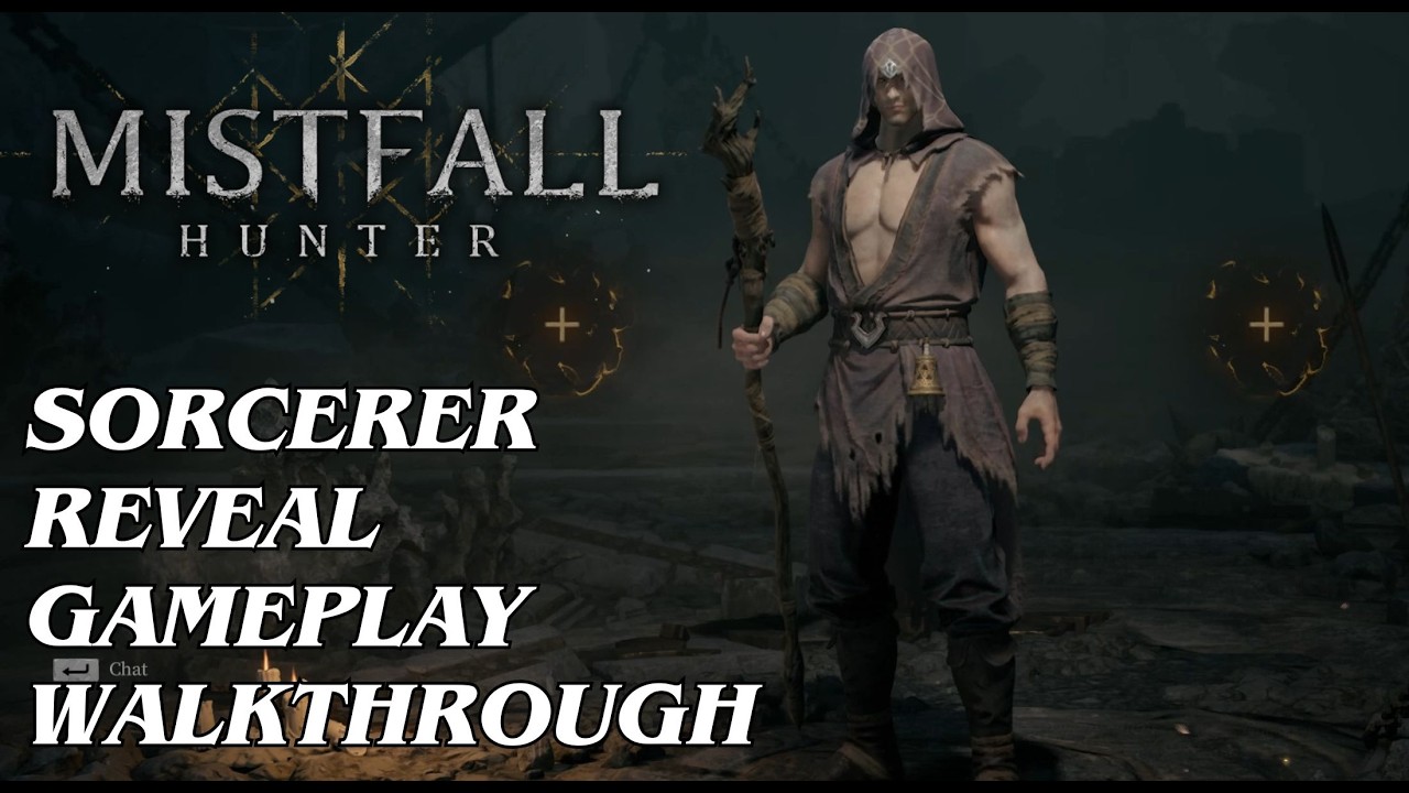 MISTFALL HUNTER - Sorcerer Class Reveal Gameplay, Walkthrough, First Look - YouTube