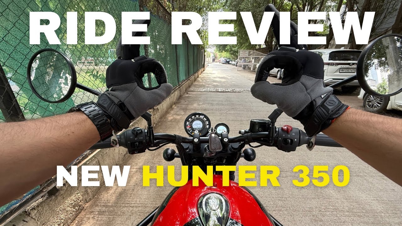 New Hunter 350 Ride Review | OLD vs NEW | Off roading and Suspension ...
