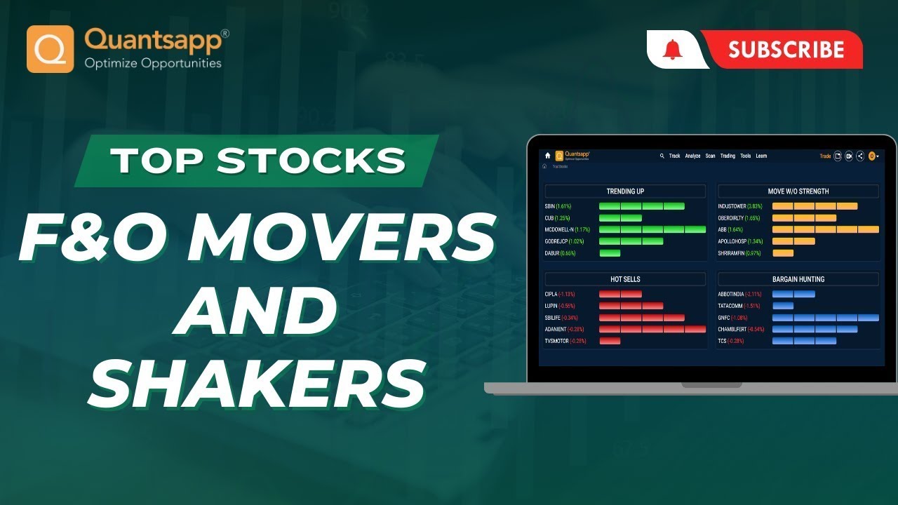 Top Stocks: F&O Movers and Shakers - YouTube