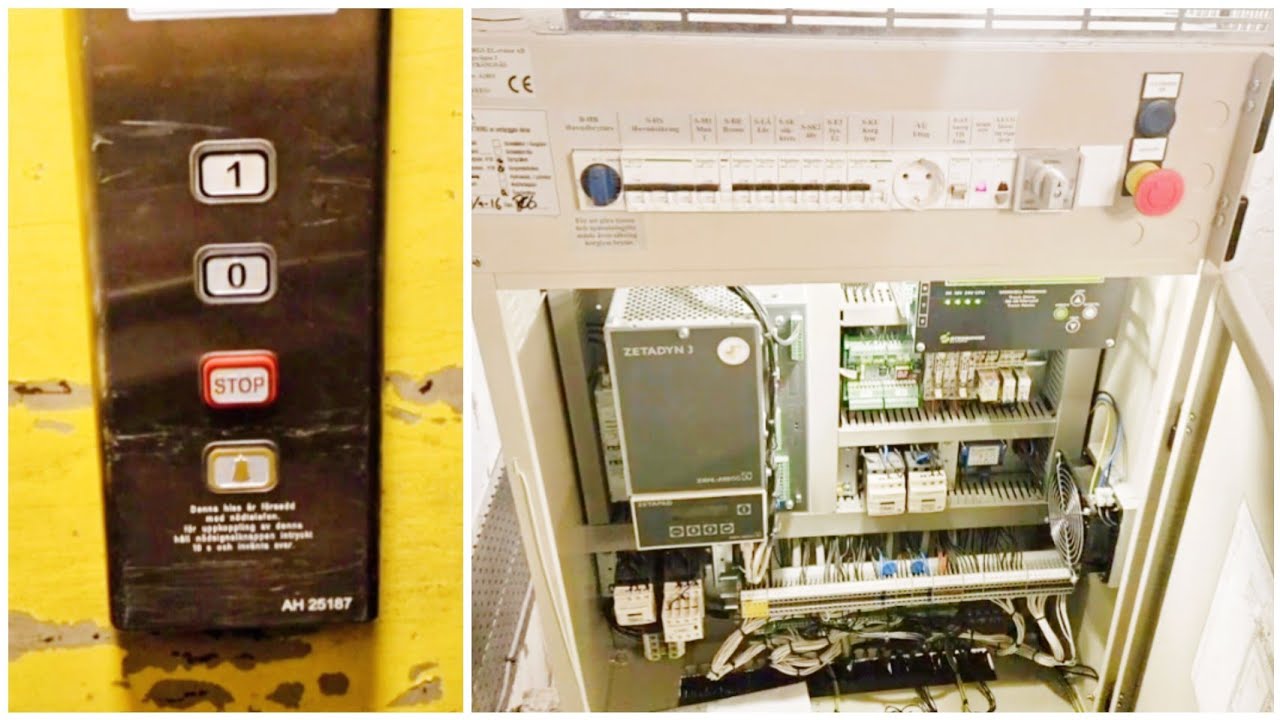 *MACHINE ROOM TOUR* 1930s Graham Brothers mod by Amsler 2016 elevator ...