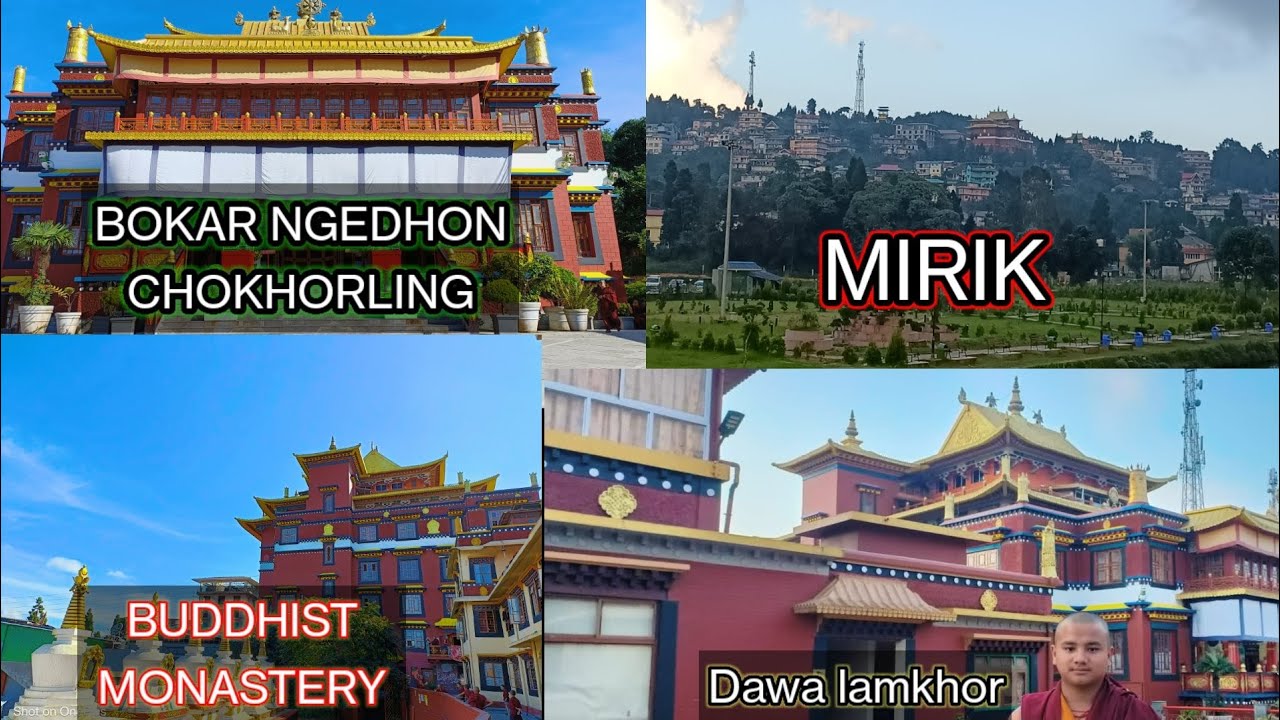 Bokar monastery/ mirik monastery/ Buddhist Monastery - YouTube