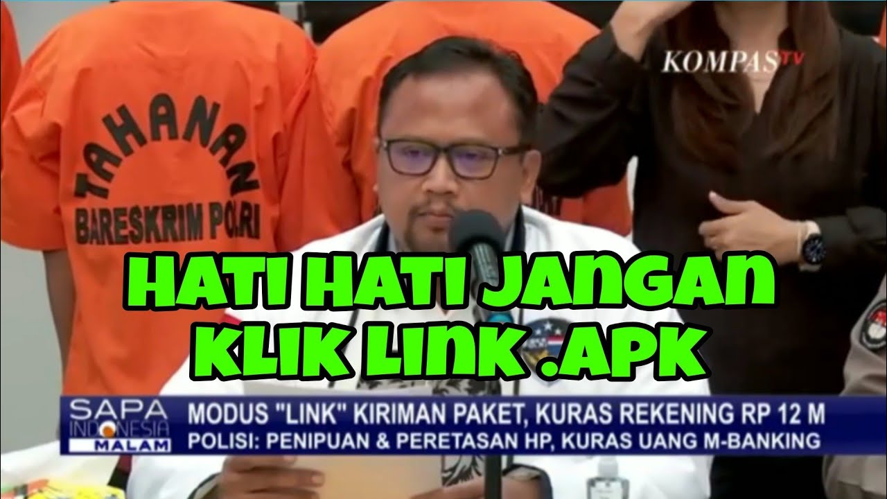 Hati Hati Penipuan Modus link APK, undangan digital atau kiriman PAKET ...