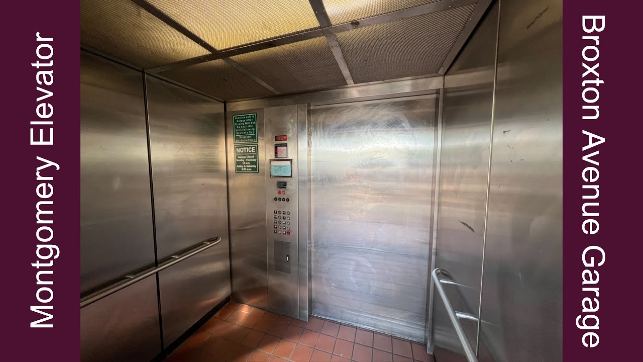 Montgomery Elevator at the Broxton Avenue Garage in Westwood Los ...