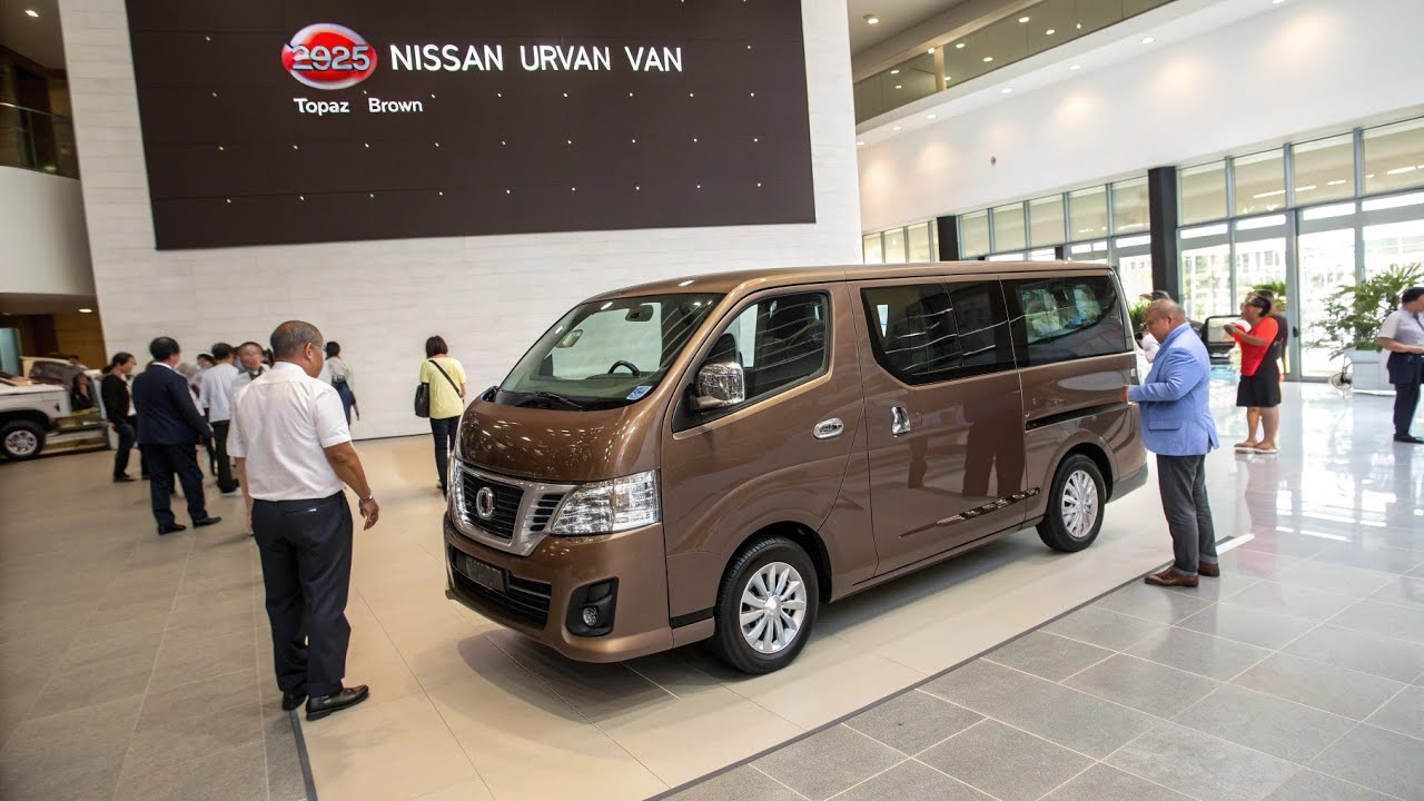 New 2025 Nissan Urvan Van – Finally Launched - YouTube