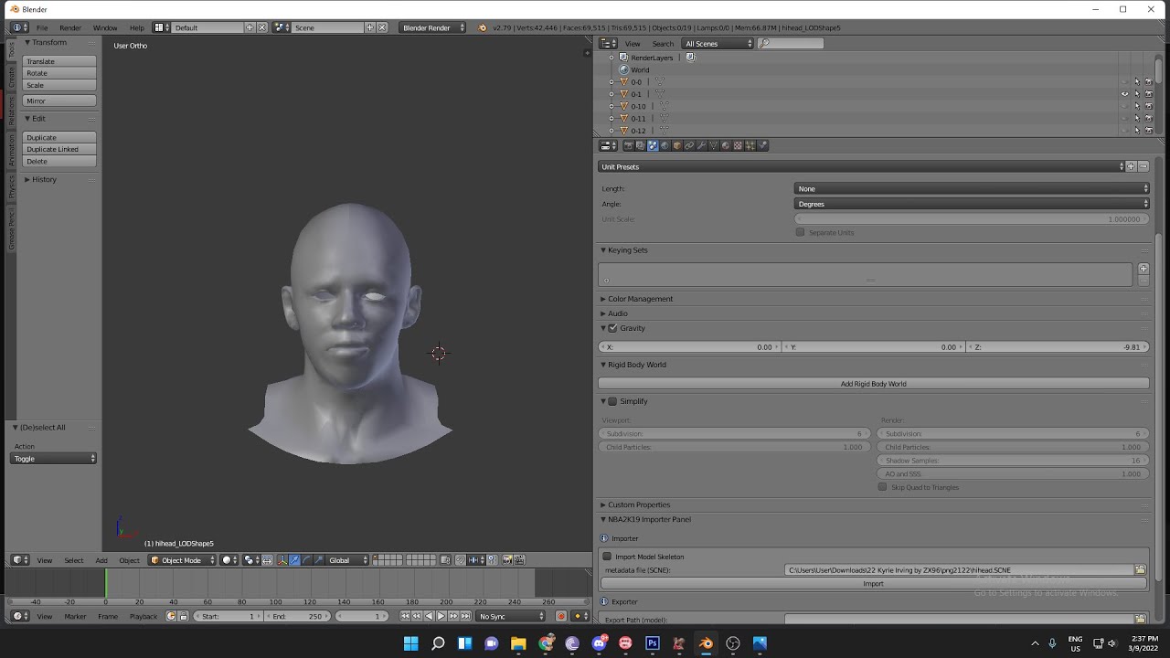 Nba 2k14 Cf Making - YouTube