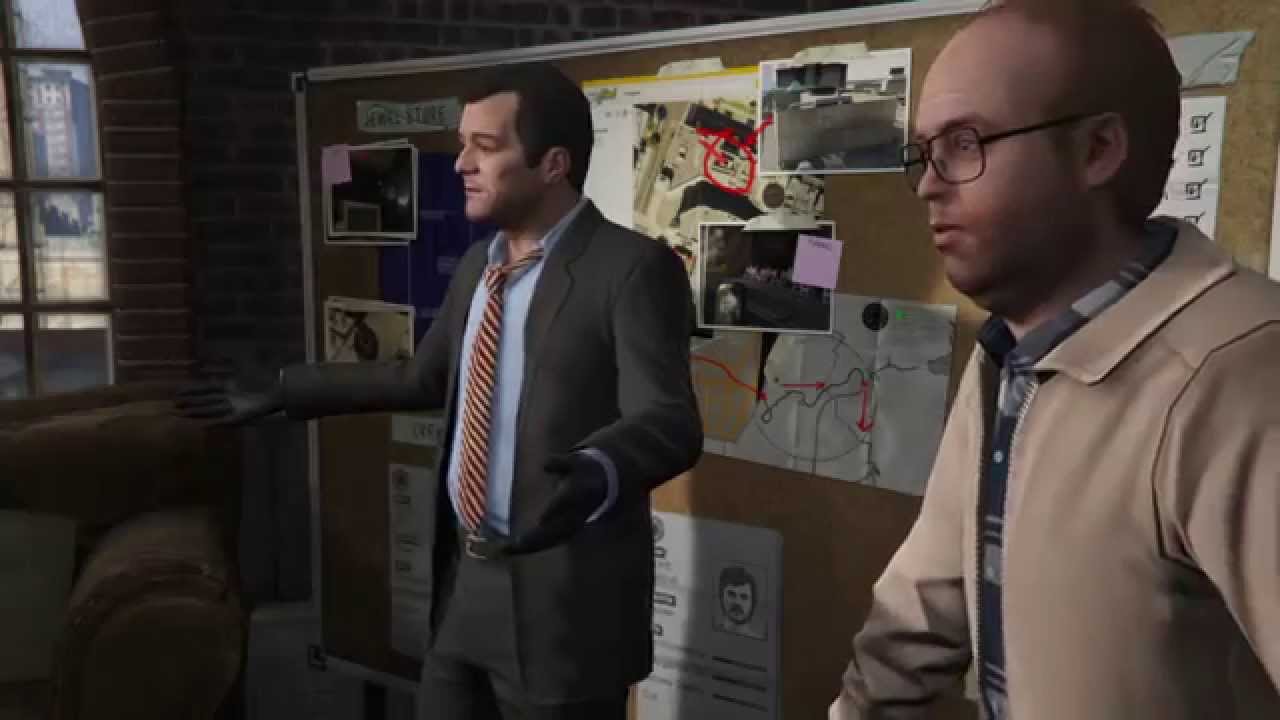 GTA 5 - Grand Theft Auto V Heist 1 - The Jewel Store Job - PS4 - YouTube