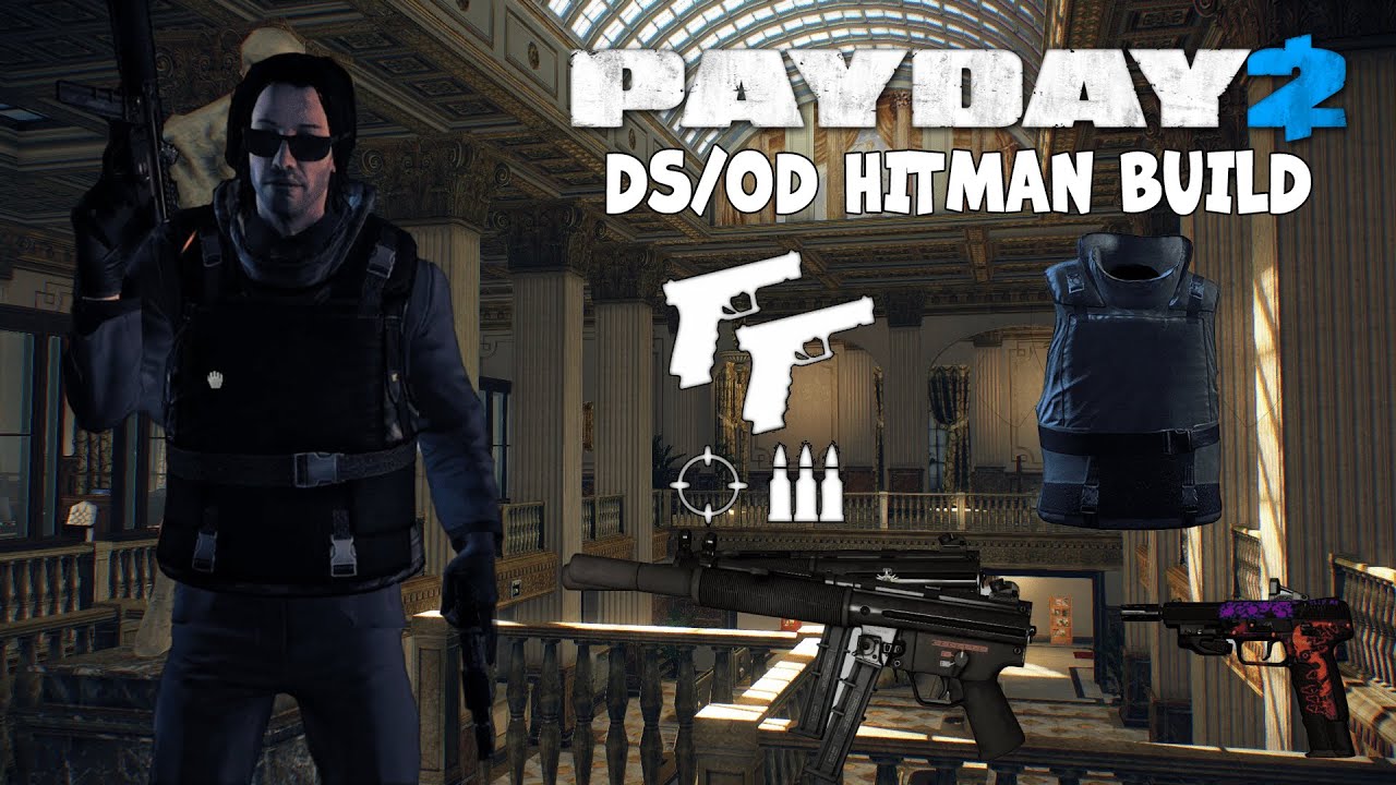 Payday 2- Hitman is being Chadman for 10 minutes in DSOD - YouTube