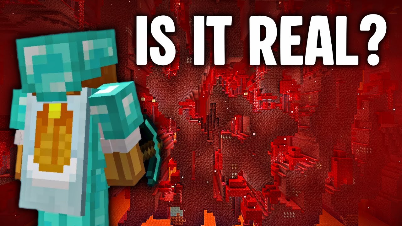 Investigating Minecraft's Nether Far Lands - YouTube