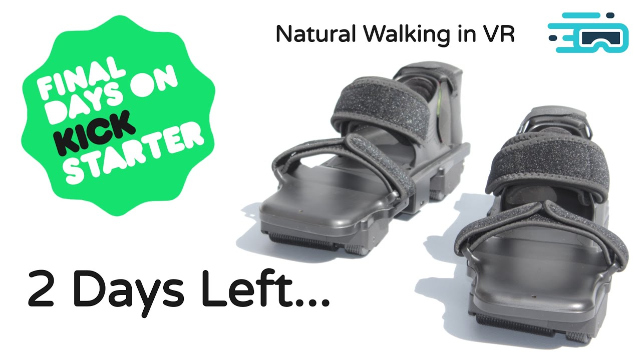2 Days Left, Don't Miss Out | Motorized Shoes for Walking in VR - YouTube