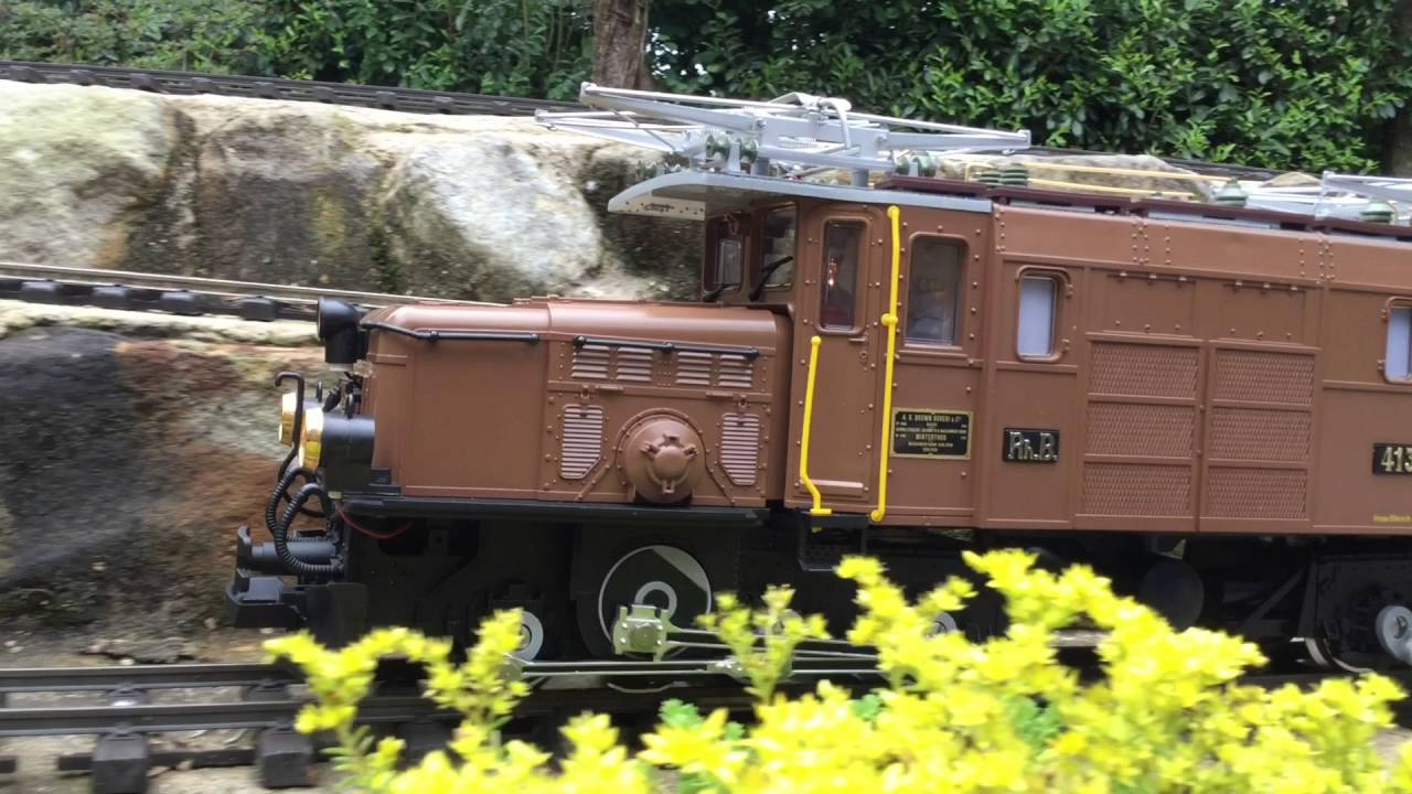 LGB 20400 RhB Crocodile GE 6/6 with Massoth eMotion XLS Sounddecoder (F ...