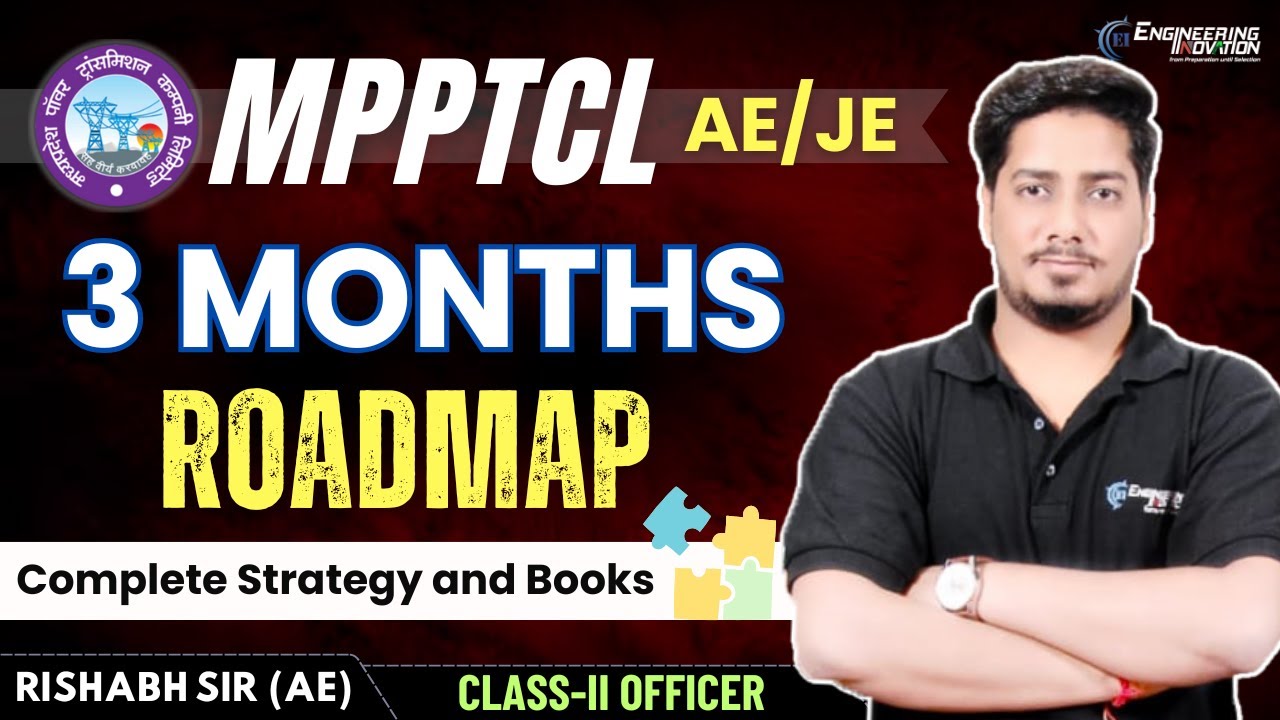 MPPTCL 3 Months Roadmap by RIshabh Sir (AE, MPPGCL) #mp #ssc #rrb - YouTube