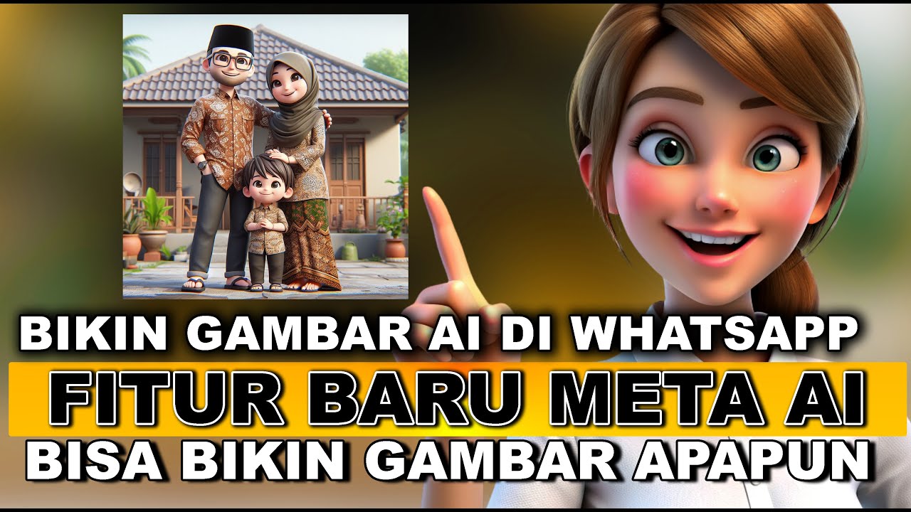 Fitur Baru META AI di WA / Whatsapp, CARA MENGAKTIFKAN DAN MENGGUNAKAN ...