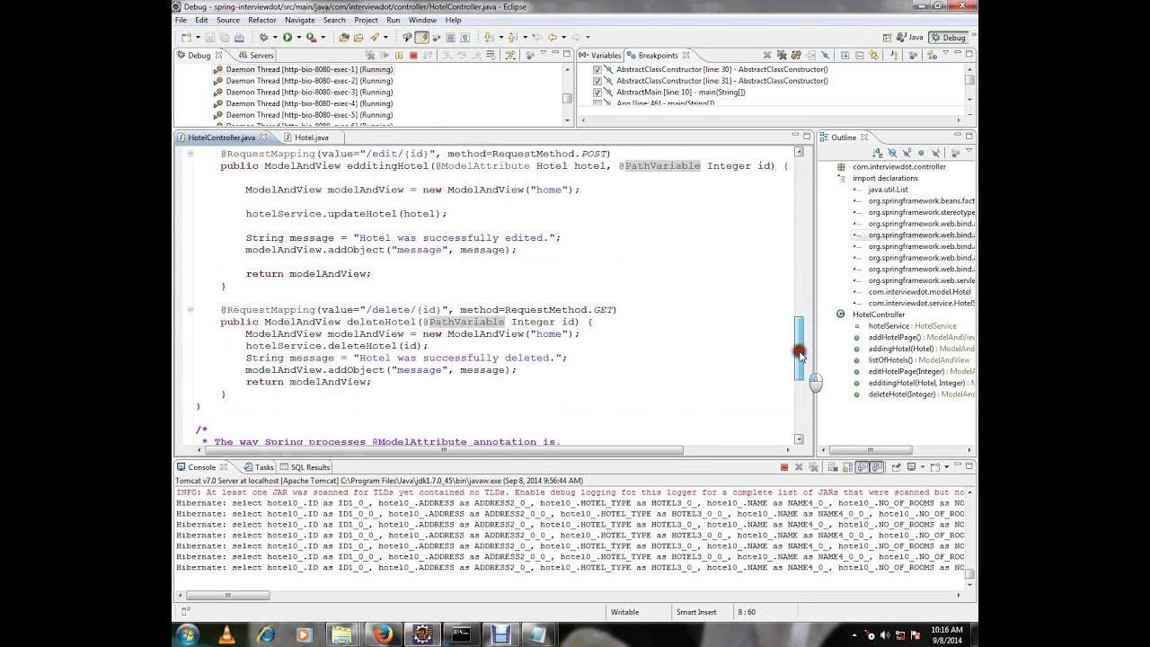 @PATHVARIABLE SPRING MVC DEMO - YouTube