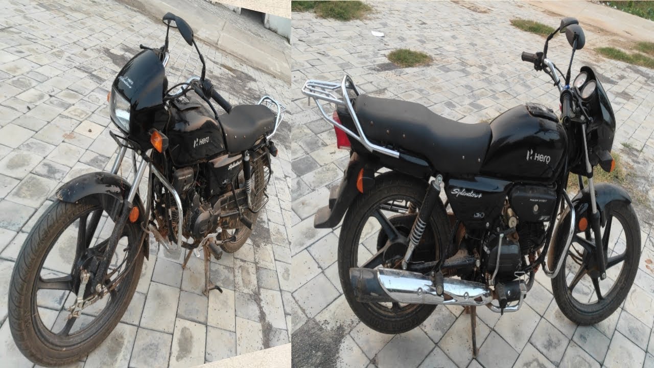 🙂New 2022 Splendor BS6 Black Colour i3S Smart Baik Full Review 🏍️# ...