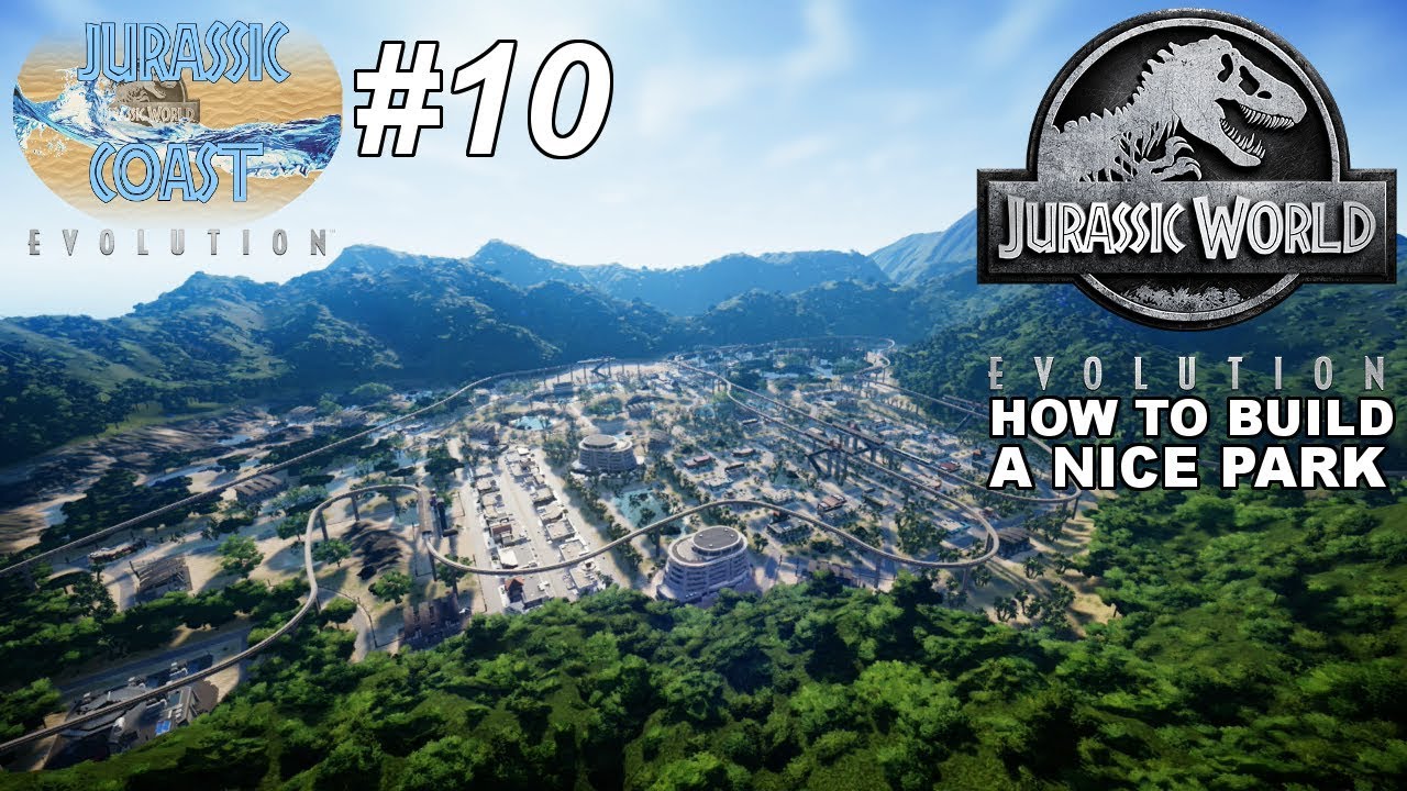 HOW TO BUILD A NICE PARK IN SANDBOX! | Jurassic Coast #10 | Jurassic ...
