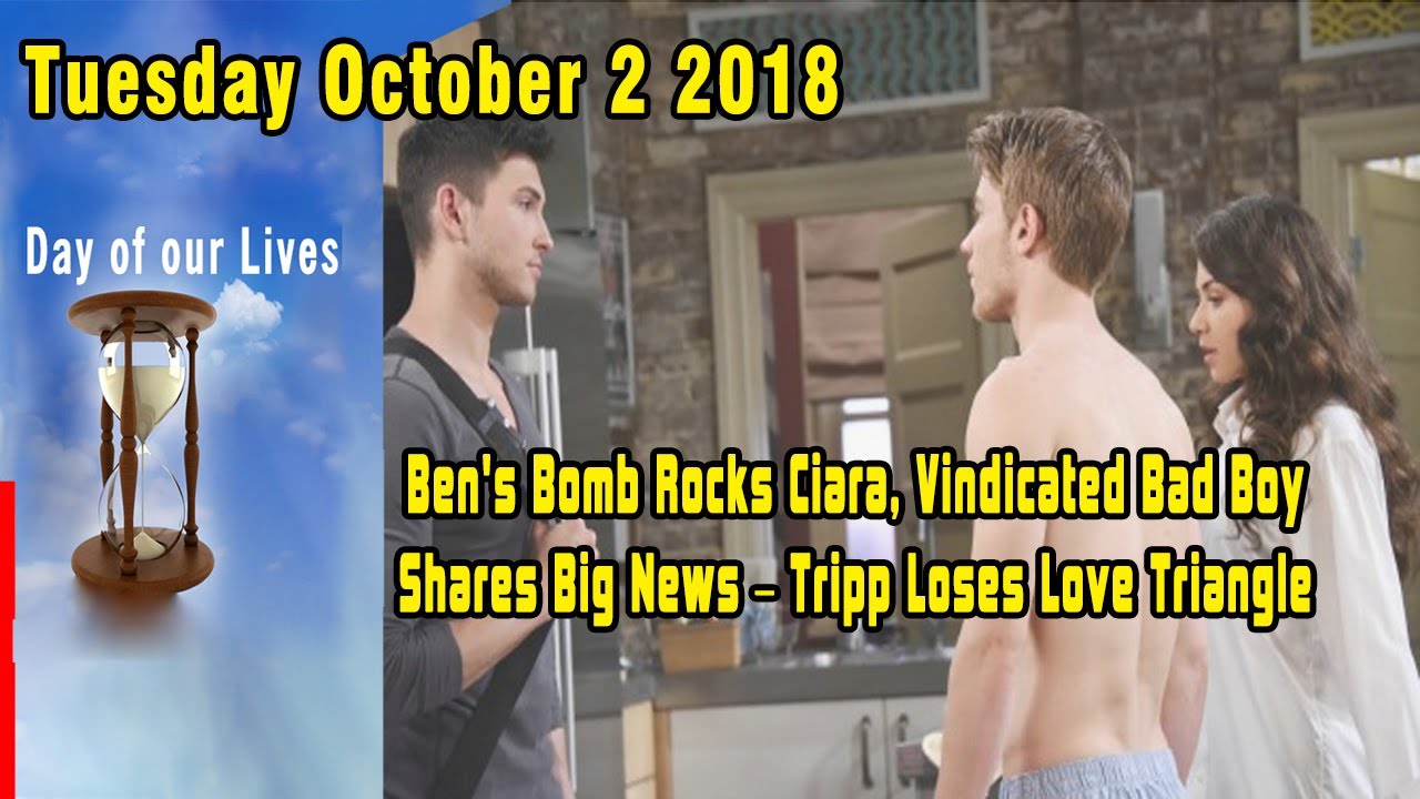 DOOL Spoilers Tuesday October 2 2018 part 3 - YouTube