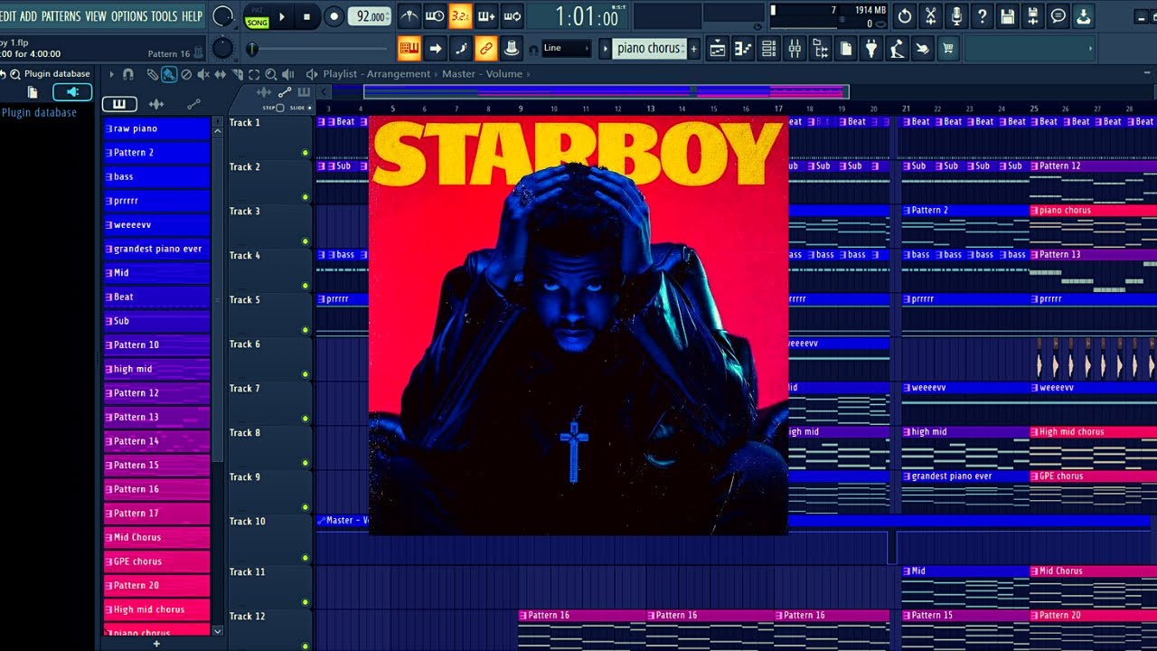 [FREE FLP] The Weeknd - Starboy ft. Daft Punk (Fl Studio Remake) [100% ...