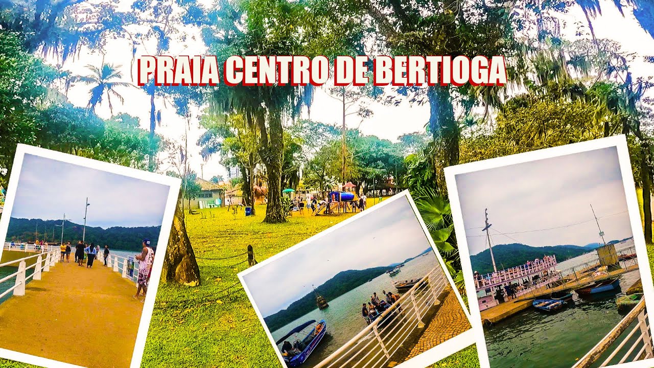 ☀️Praia do Centro de Bertioga SP - YouTube
