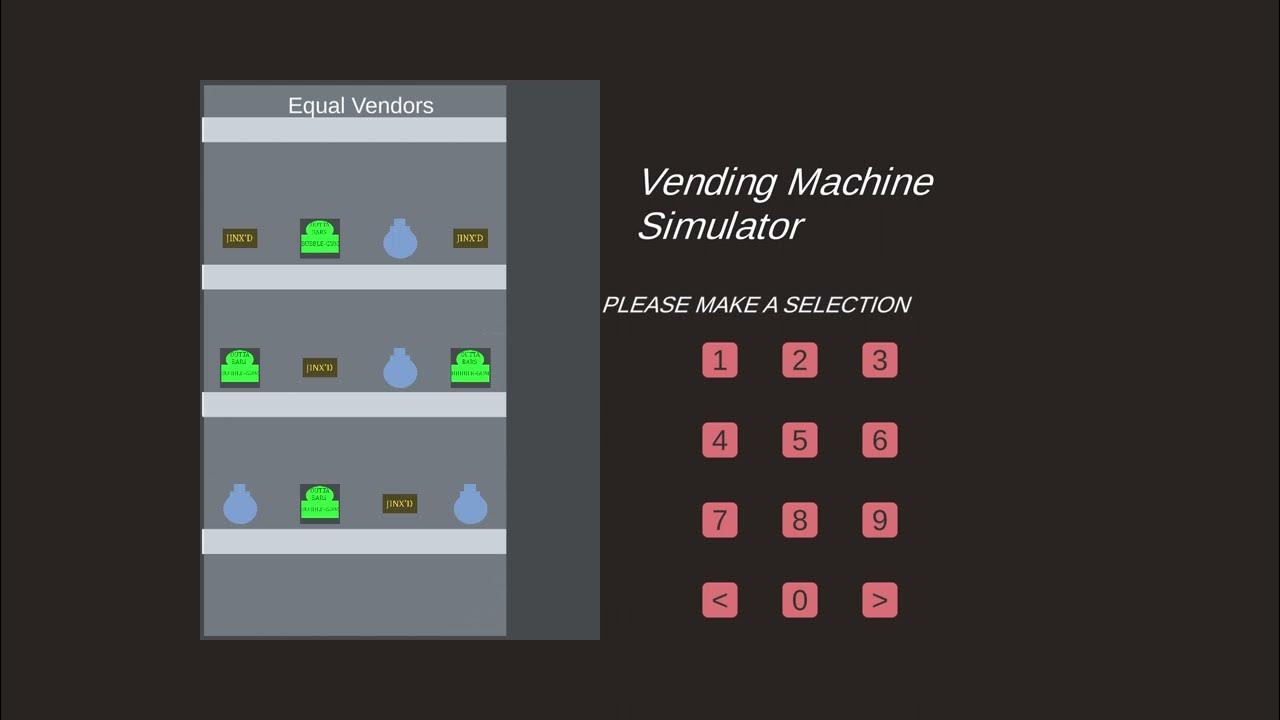Vending Machine Simulator Trailer - YouTube