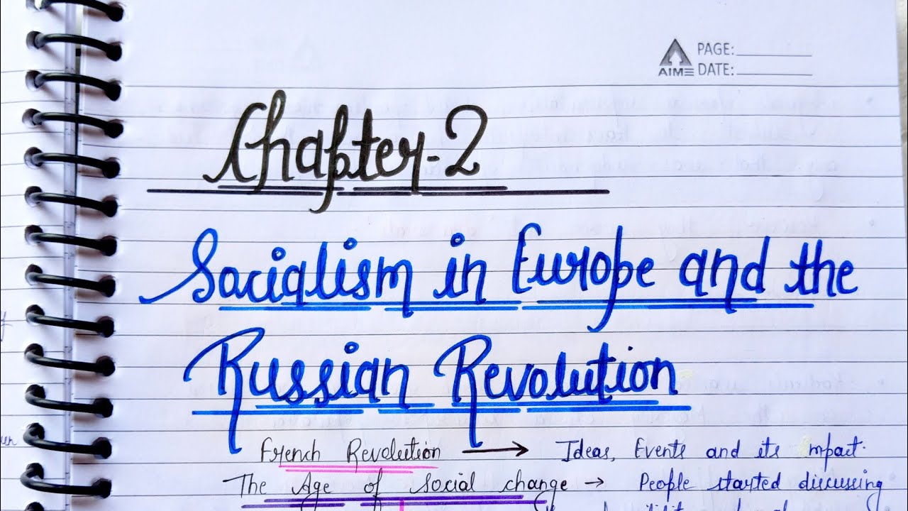 Socialism in europe🌍☄️ and the russian💗🫶 revolution | Class 9th history ...