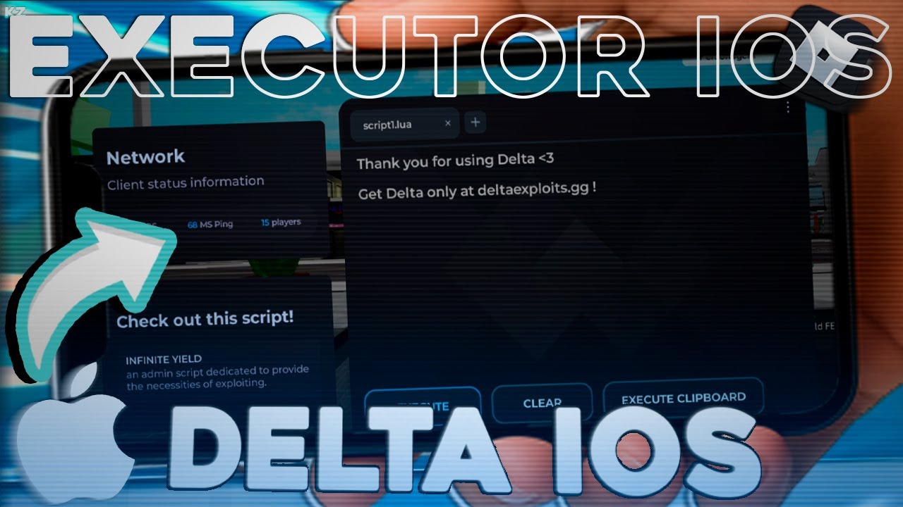 Como baixar o Delta iOS e usar Script no IPHONE - Instalação DIRETA ...