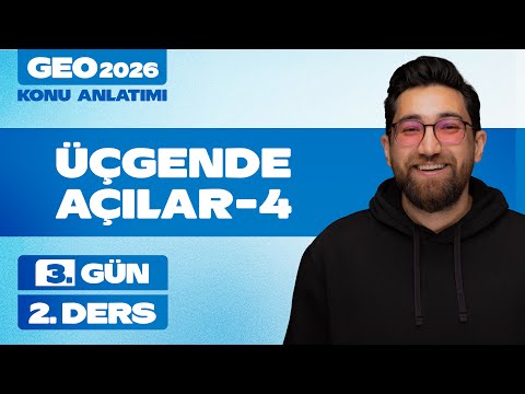 Üçgen Açılar-4 | 60 Günde Geometri | 3.Gün 2.Ders | 2026