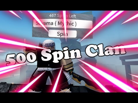 Project Slayers [Update 1.5] Open 500 Spin Clan - YouTube