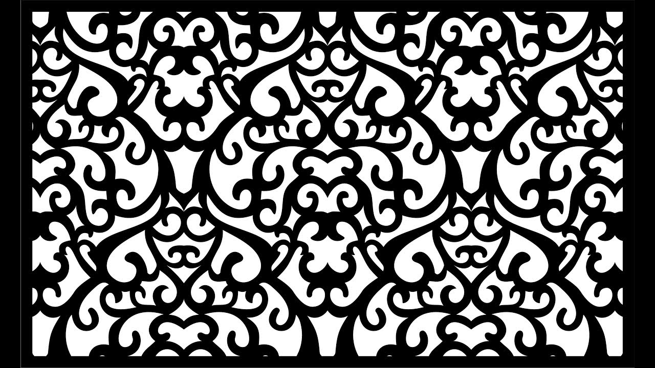 Decorative mdf jali - YouTube