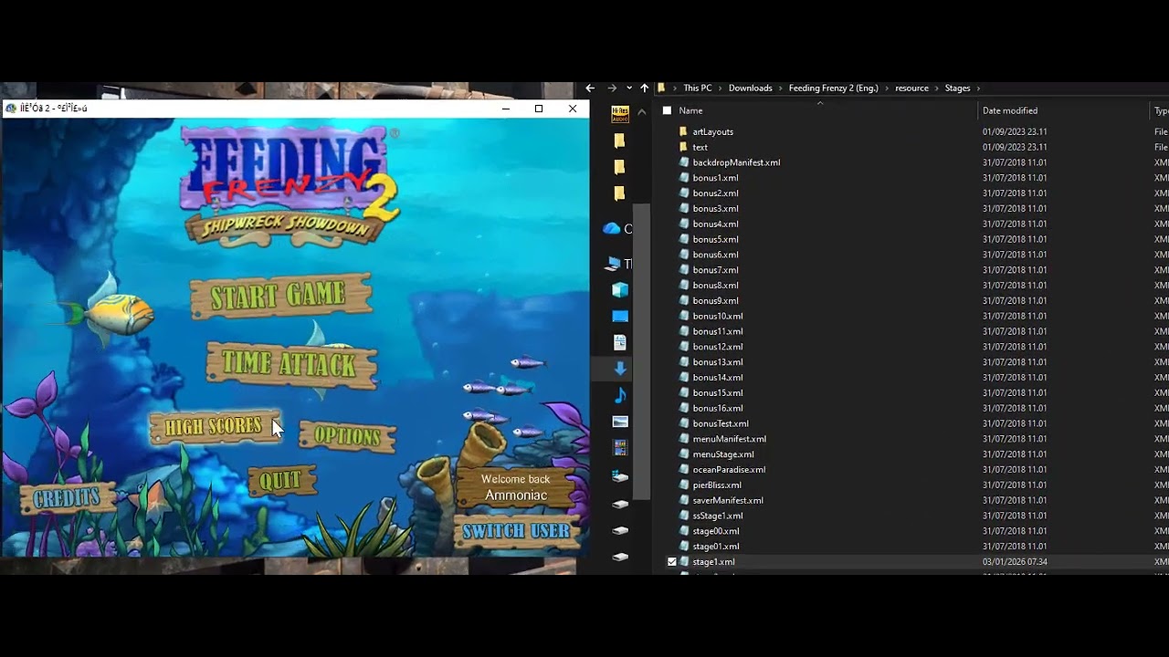 A Tutorial how to Mod Feeding Frenzy 2 Part 1 - YouTube