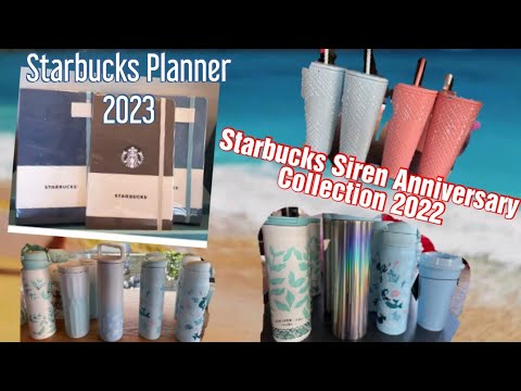 Starbucks Planner 2023|Starbucks 2022 Siren Anniversary Collection ...