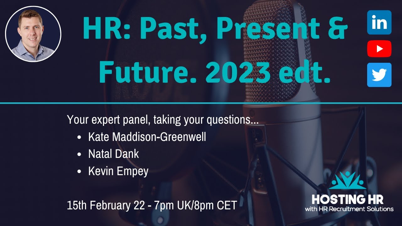 HR: Past, Present & Future. 2023 edition - YouTube