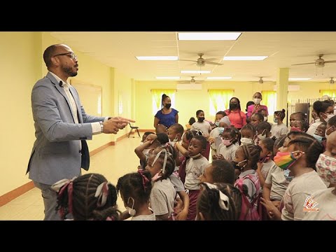 Education Minister Hon. Jonel Powell Visits Joshua Obadiah Williams ...