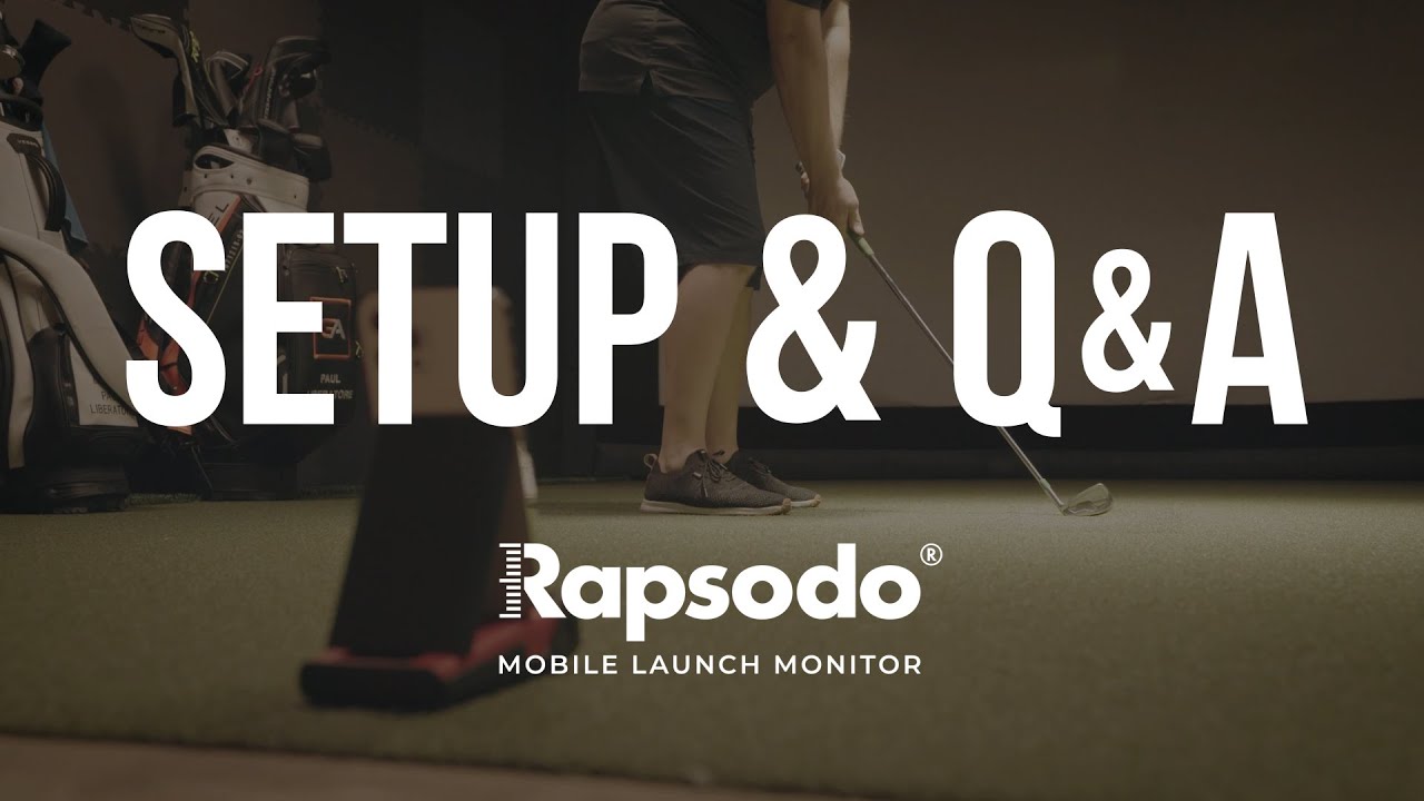 Rapsodo MLM Indoor Setup and Q&A - YouTube