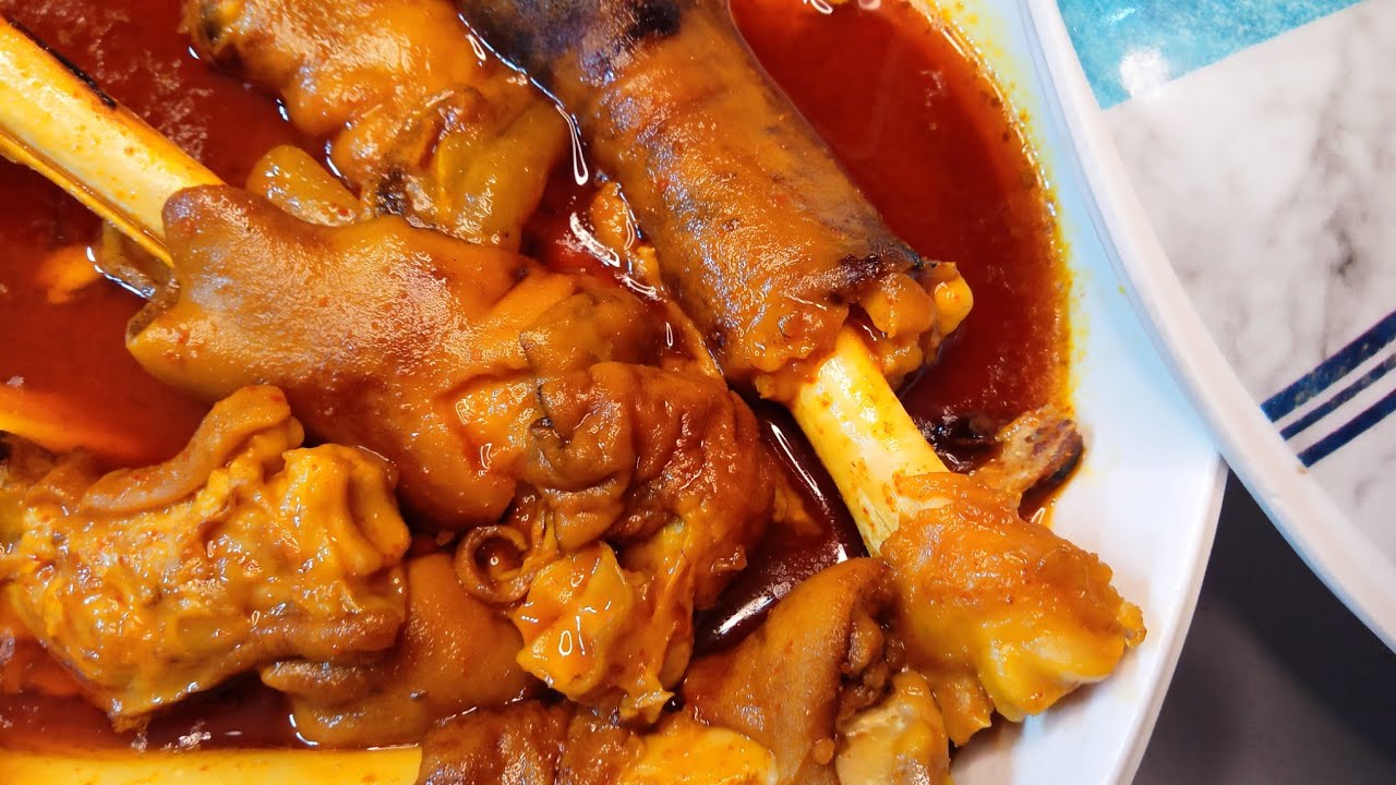 Mutton Paya Recipe | Lamb Feet Curry Recipe. - YouTube