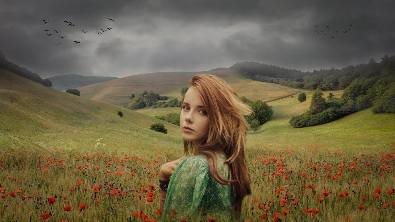 Wind Blow Image Photoshop Manipulation & Art Tutorial by Graphics Fun ...