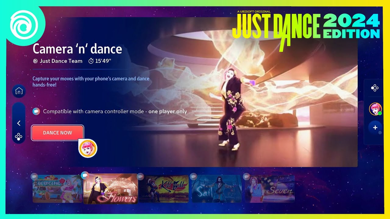Just Dance 2024 Edition - Playlist "Camera 'n' dance" | Update camera ...