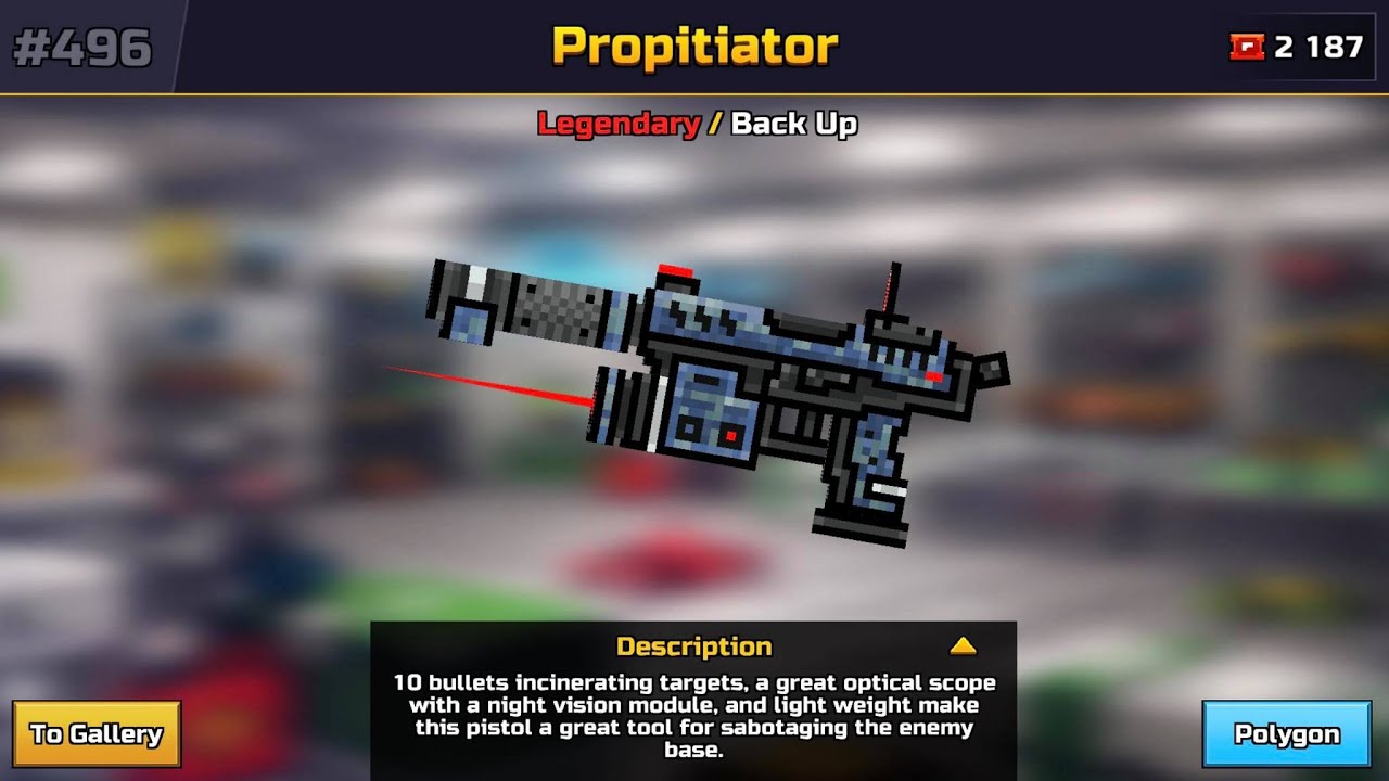 Pixel Gun 3D - Propitiator review [พกตำรวจสุดโหด!!] [ไทย] - YouTube