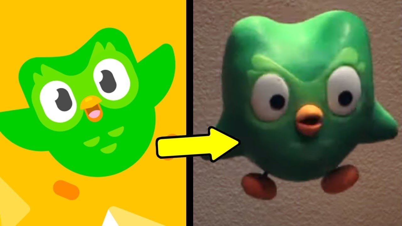 4 APARICIONES de DUOLINGO en las CARICATURAS (Referencias, Cameos ...