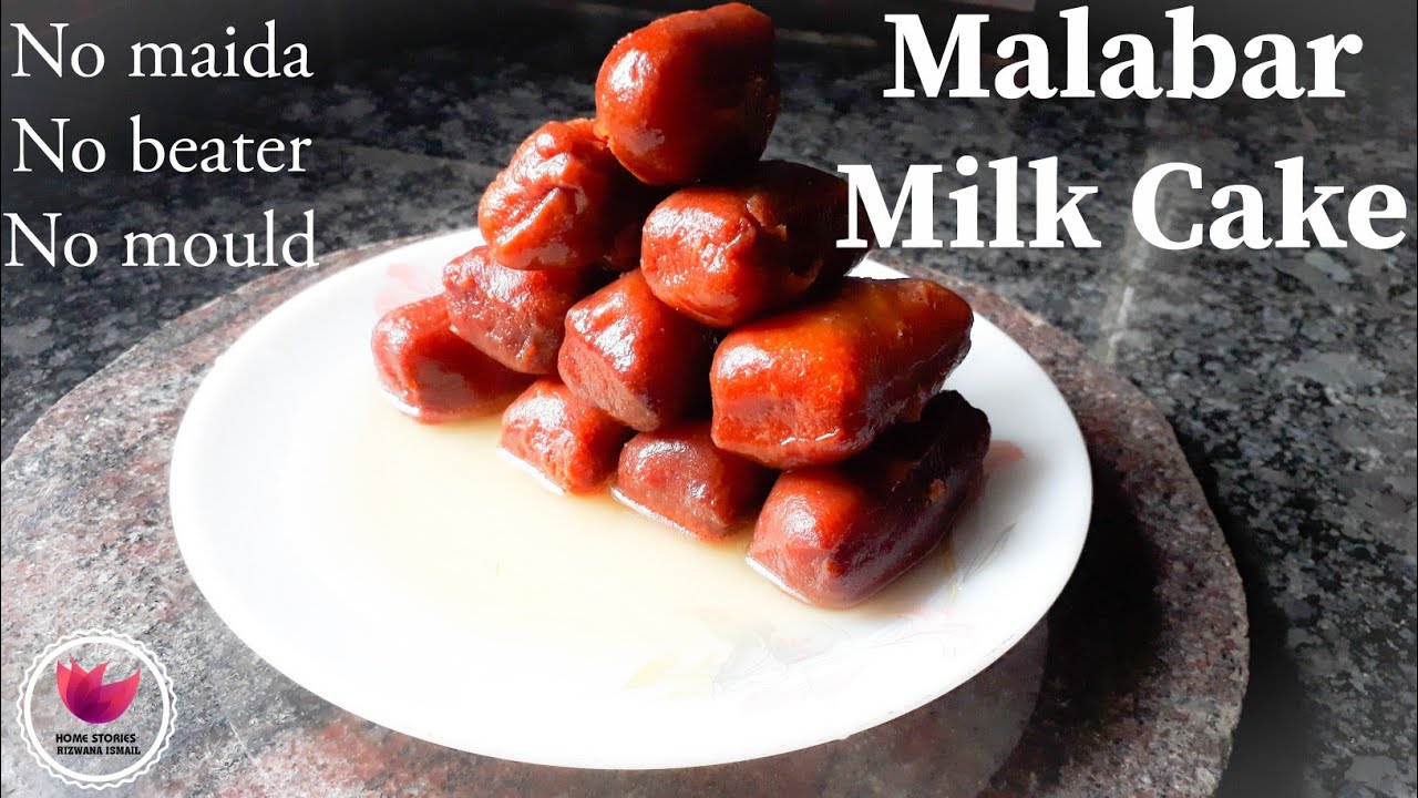 malabar paal cake|milk cake|no maida|no oven|no beater|no bakingsoda # ...