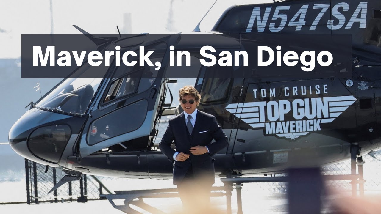 Tom Cruise flies onto aircraft carrier to launch new 'Top Gun' movie ...