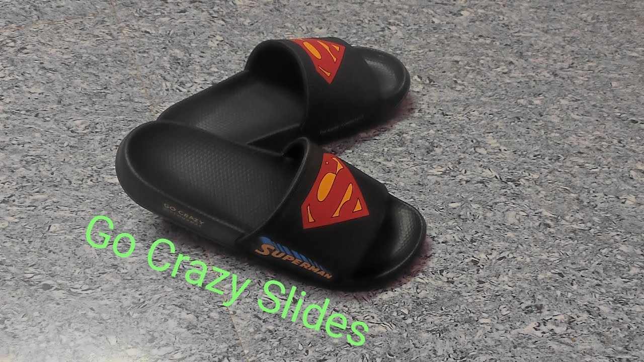 Campus Go Crazy Slides Slippers🥰🥰😘🤑 - YouTube