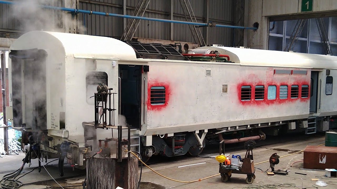RAIL COACH FACTORY KAPURTHALA LHB COACHES TESTING - YouTube