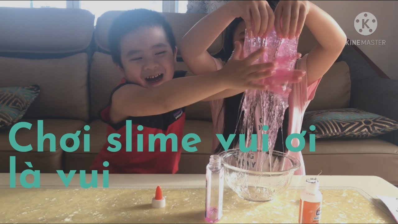 Slime-playing baby - YouTube
