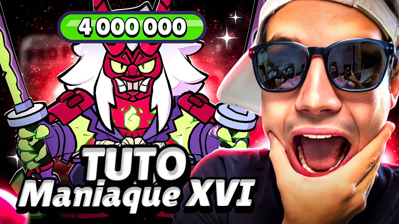 COMMENT FINIR LE MANIAQUE 16 DANS LE NOUVEAU MODE - YouTube