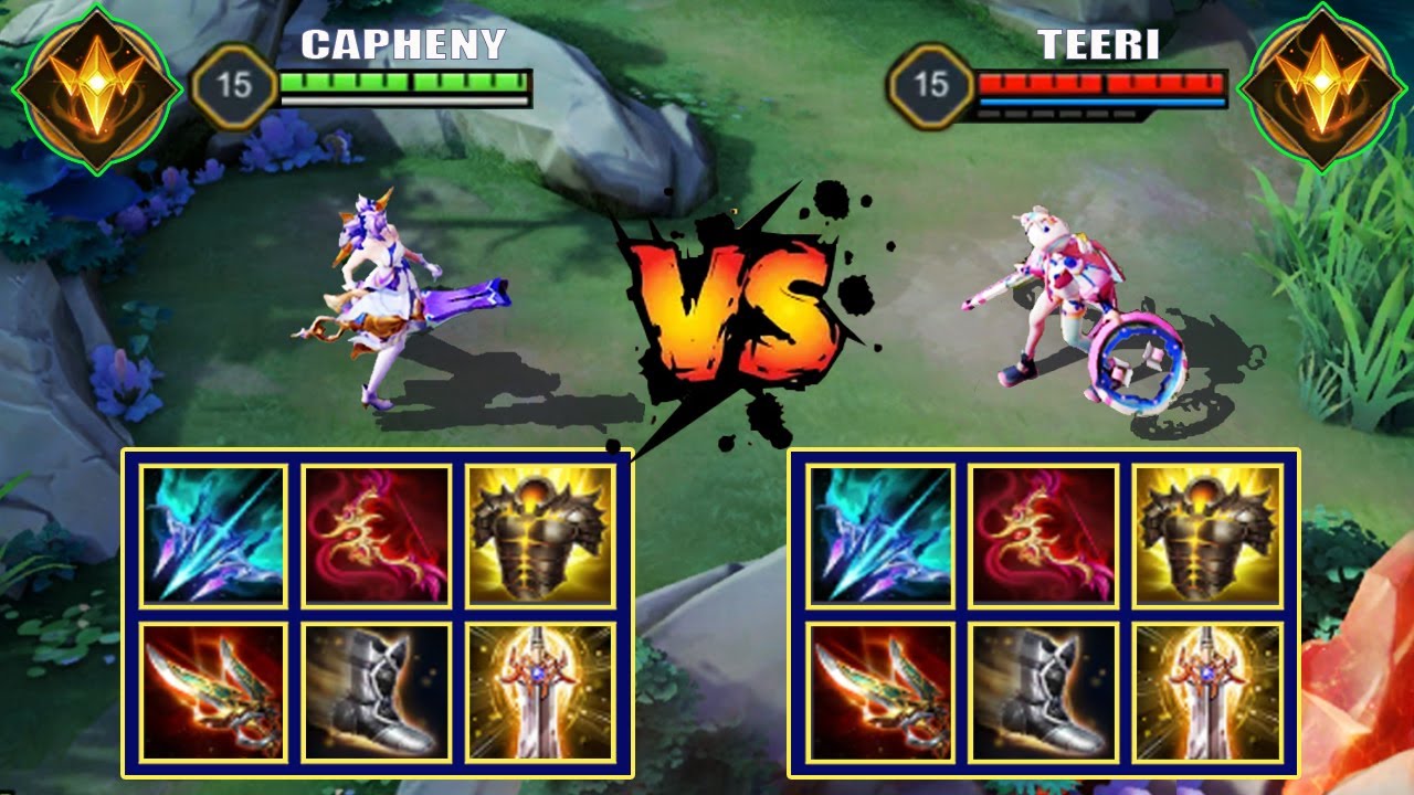 CAPHENY vs TEERI | FULL BUILD FIGHT | Liên Quân Mobile/AOV/ROV - YouTube
