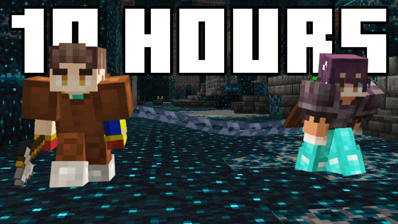 Can we Beat Minecraft while being TIED TOGETHER - YouTube